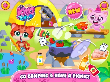 Aplicación Little Kitty Town - Cat World - Reviewed