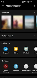 Aplicación Moon+ Reader - Reviewed