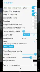 Aplicación Timestamp Camera - Reviewed
