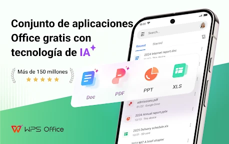 Aplicación WPS Office-PDF,Word,Sheet,PPT - Reviewed