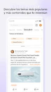 Aplicación Xiaomi Community - Reviewed
