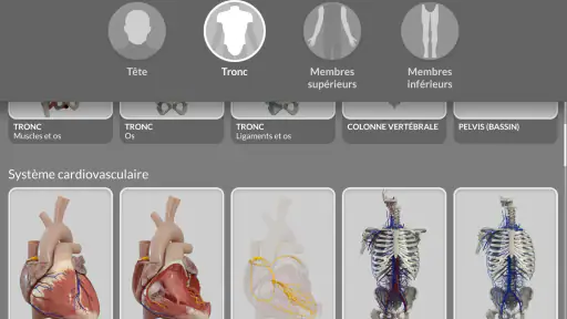 Application Anatomie - Atlas 3D - Reviewed