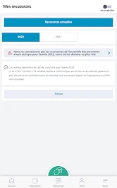 Application Caf - Mon Compte - Reviewed