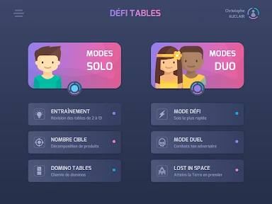 Application Défi Tables - Reviewed