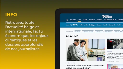 Application RTBF Actus - Reviewed