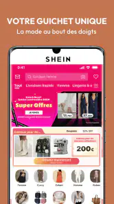 Application SHEIN-Achat en ligne - Reviewed