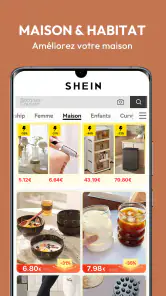 Application SHEIN-Achat en ligne - Reviewed