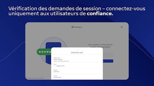 Application TeamViewer QuickSupport - Reviewed