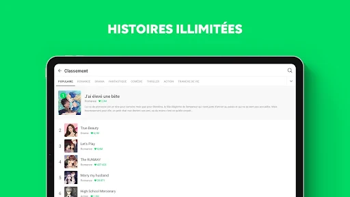 Application WEBTOON - Reviewed