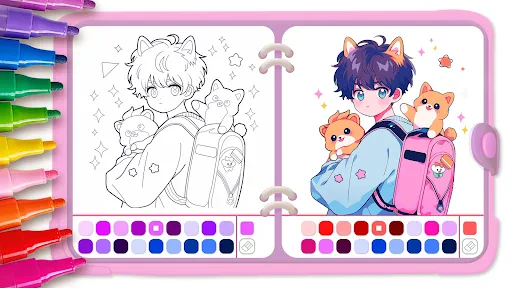 Cute Drawing : Anime Color Fan アプリ - Reviewed