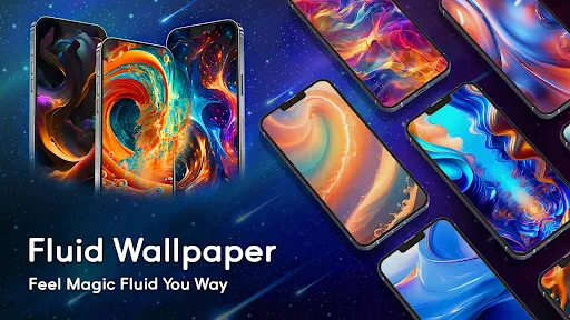 Magic Fluid: Live Wallpaper 4D アプリ - Reviewed
