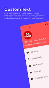 DaFont - Fonts Installer App - Reviewed