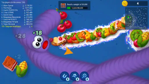 Worms Zone - Hongerige slang App - Reviewed