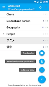 App AnkiDroid Flashcards - Reviewed