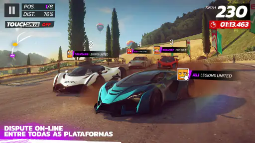 App Asphalt Legends Unite - Reviewed