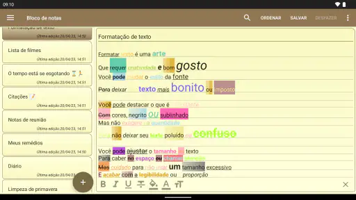 Aplicativo Bloco de notas - notas simples - Reviewed