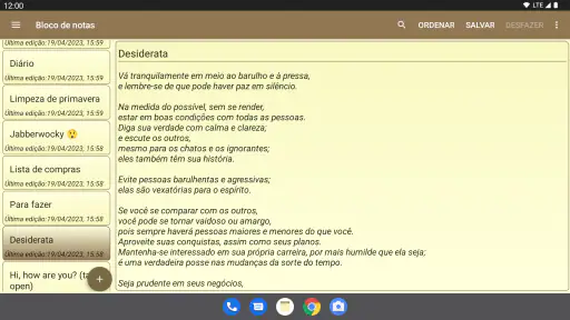 Aplicativo Bloco de notas - notas simples - Reviewed