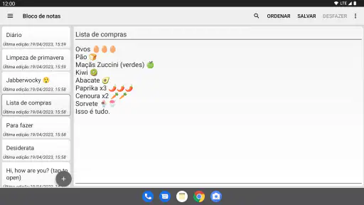Aplicativo Bloco de notas - notas simples - Reviewed