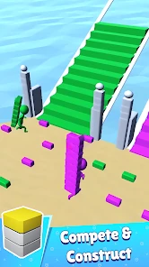 Aplicativo Bridge Race - Reviewed