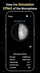 App Calendário da fase da lua - Reviewed