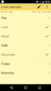 App ColorNote Bloco de Notas Lista - Reviewed