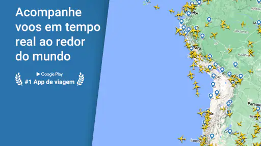 Aplicativo Flightradar24 Flight Tracker - Reviewed