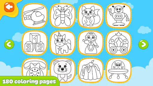 Aplicativo Fun Coloring games for kids - Reviewed