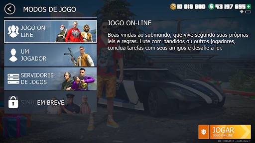 App Grand Criminal Online: RP - Reviewed