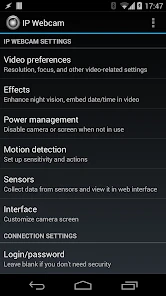 App IP Webcam - Reviewed