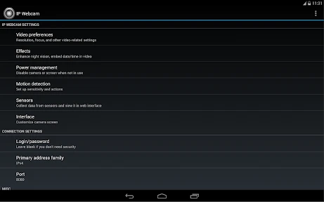 App IP Webcam - Reviewed