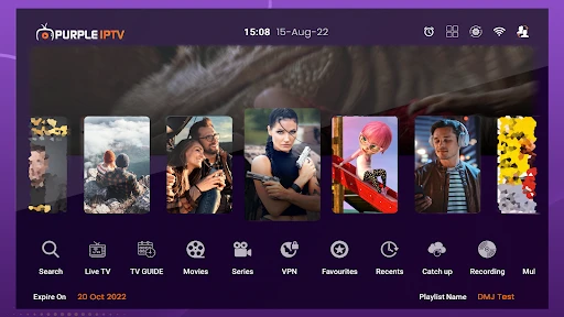 Aplicativo IPTV Smart Purple Player - Reviewed