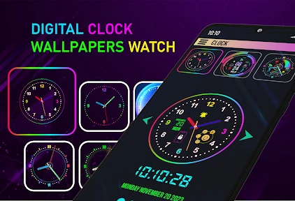 App Neon Digital Clock Smart Watch - Reviewed
