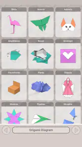 Aplicativo Origami Paper Art - Diagram - Reviewed