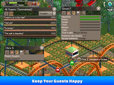Aplicativo RollerCoaster Tycoon® Classic - Reviewed