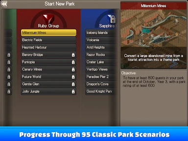 Aplicativo RollerCoaster Tycoon® Classic - Reviewed