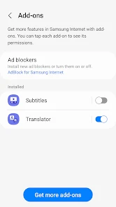 Aplicativo Samsung Internet Browser - Reviewed