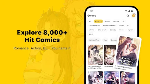 Aplicativo WebComics - Webtoon & Manga - Reviewed