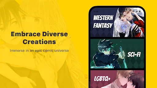 Aplicativo WebComics - Webtoon & Manga - Reviewed