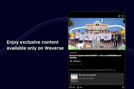 Aplicativo Weverse: Connect with Artists - Reviewed