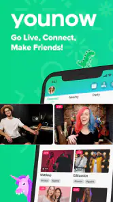 Aplicativo YouNow: Live Stream Video Chat - Reviewed
