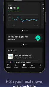 Aplicativo YouTube Studio - Reviewed