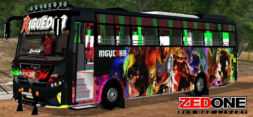 App Zedone Bus Mods Livery App - Reviewed